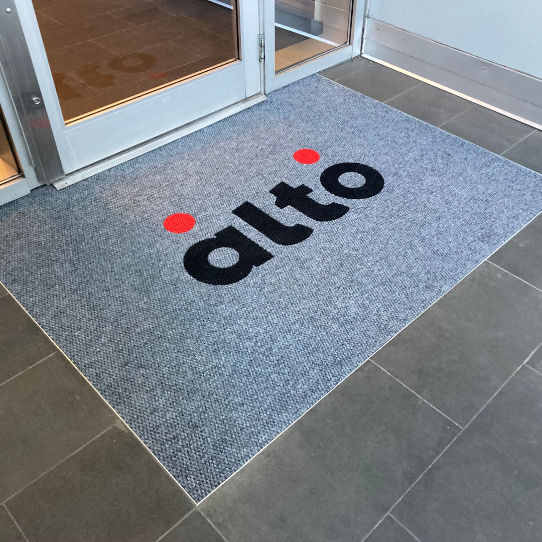 Dura Nop Inlaid Custom Logo Floor Mat – Custom Logo Door Mats