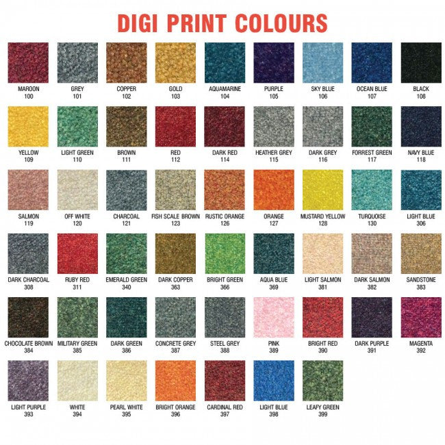 DigiPrint Rubber Backed - Logo Floor Mat – Custom Logo Door Mats